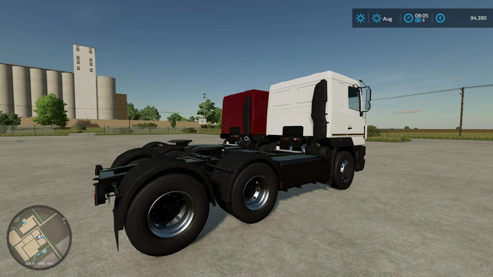 FS22 MAZ 6430Е8/5440С5 v1.0 - FS 22 Trucks Mod Download