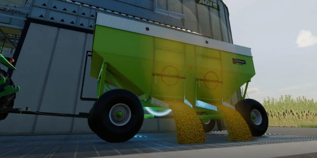 Parker 4000 Gravity Wagon v1 (5) - Farming simulator 19 / 17 / 15 Mod