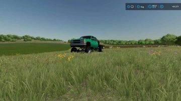 Squatted flatbed Chevy v1.0 - Farming simulator 19 / 17 / 15 Mod