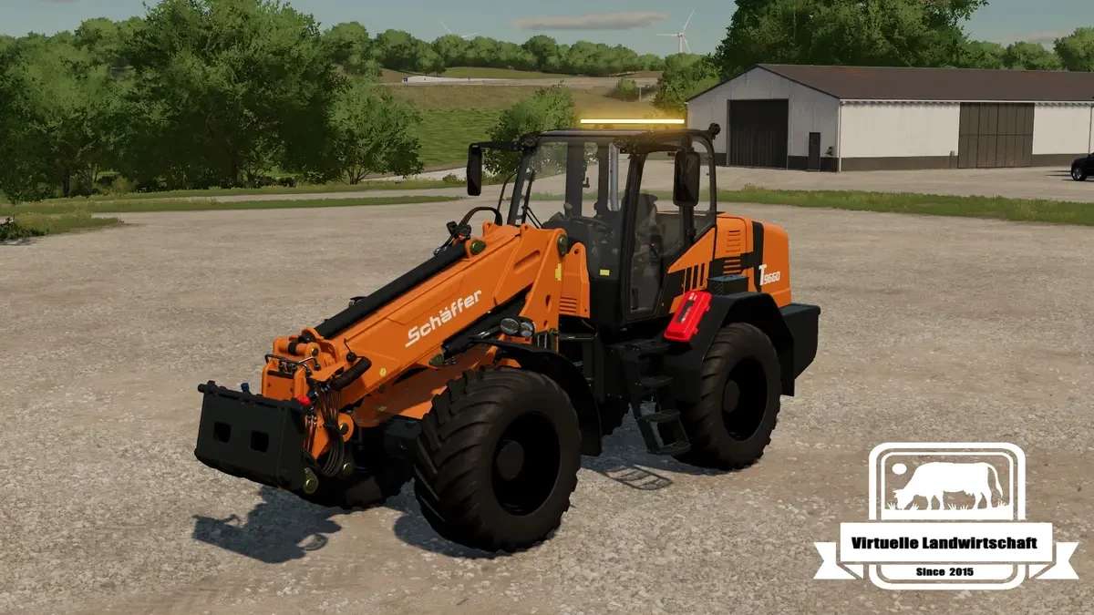 FS22 Tele Lader Schäffer 90660T VL v1.0.0.1 - FS 22 Tractors Mod Download
