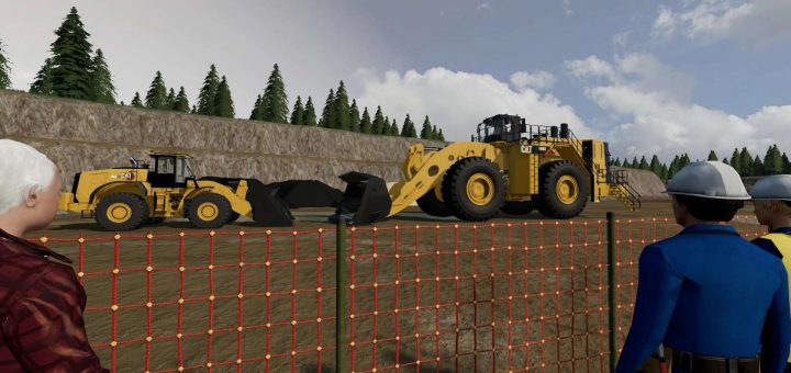 Farming Simulator 22 Forklifts, Excavators Mods | FS22 Forklifts ...