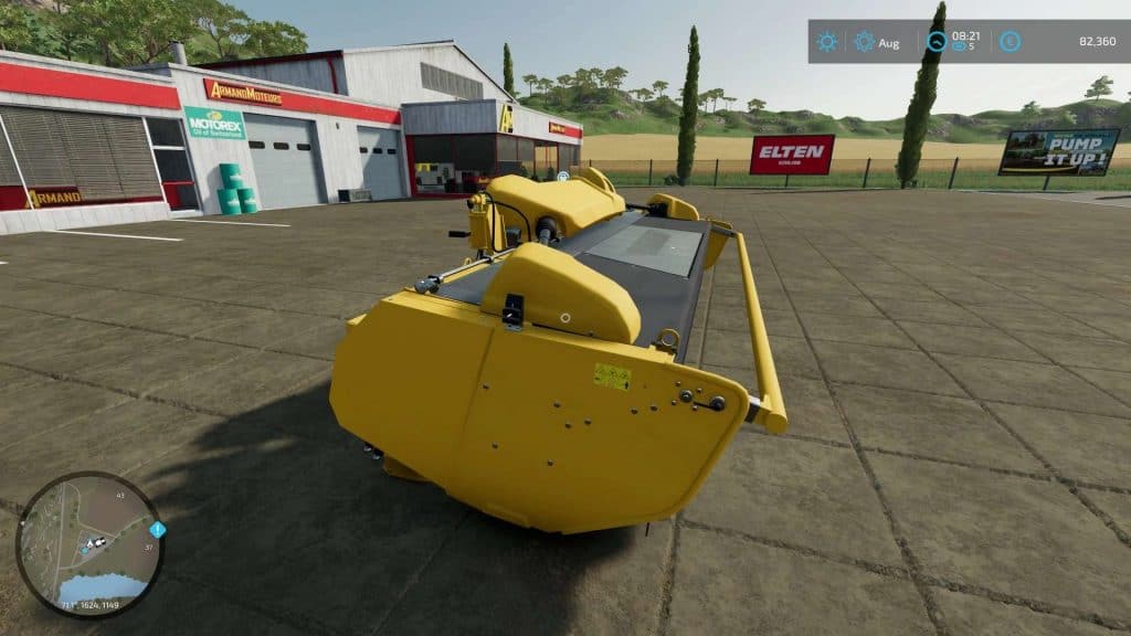 FS22 Direct Cutter v1.0 - FS 22 Cutters Mod Download