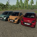 FS22 Smart ForTwo EQ 2022 v1.0 - FS 22 Cars Mod Download