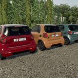 FS22 Smart ForTwo EQ 2022 v1.0 - FS 22 Cars Mod Download