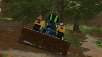 FS22 3-Point Leveler Blade v1.0 - FS 22 Implements & Tools Mod Download