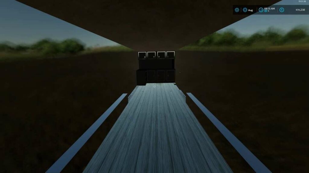 30FT Enclosed Trailer v1 (4) - Farming simulator 19 / 17 / 15 Mod