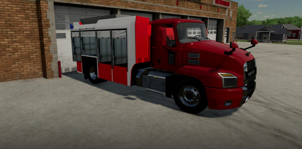 Anthem Fire Truck BETA (1) - Farming simulator 19 / 17 / 15 Mod
