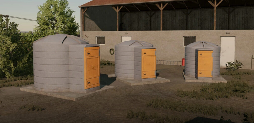 FS22 Diesel Tank Pack v1.0 - FS 22 Objects Mod Download