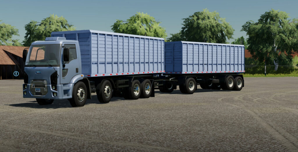 FORD CARGO FCS v1 (1) - Farming simulator 19 / 17 / 15 Mod