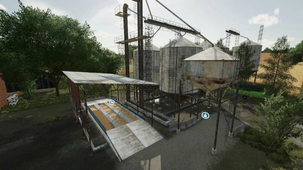 Grain elevator v1.0 (3) - Farming simulator 19 / 17 / 15 Mod