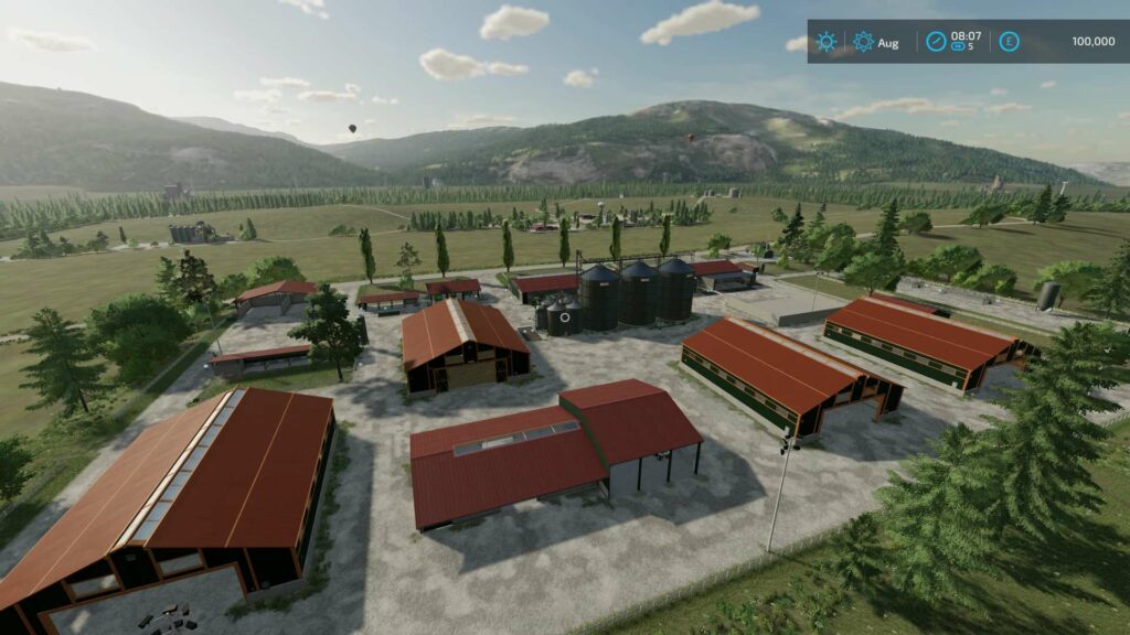FS22 Hills View By Stevie FIX v1.0.0.1 - FS 22 Maps Mod Download