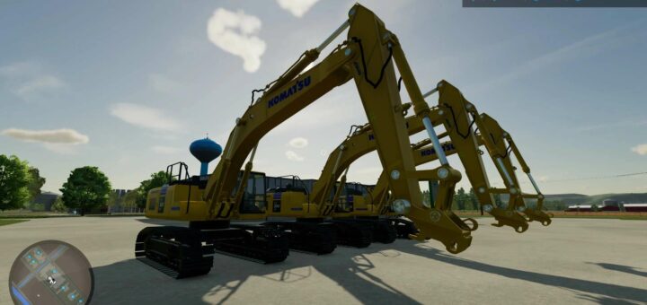 Farming Simulator 22 Forklifts, Excavators Mods | FS22 Forklifts ...