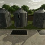 FS22 Small Silo Set With Buying Station v1.0.1 - FS 22 Objects Mod Download