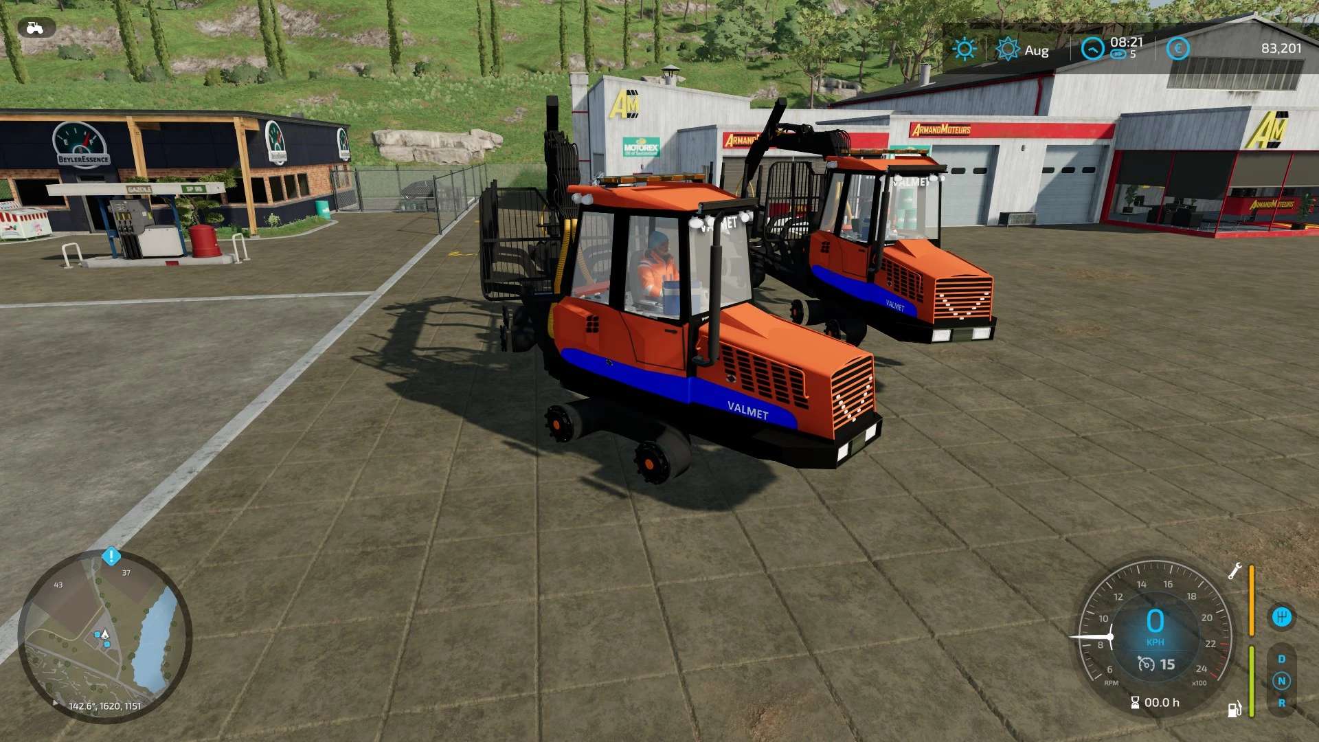FS22 Valmet 840.1 bräddning v1.0 - FS 22 Forklifts / Excavators Mod ...