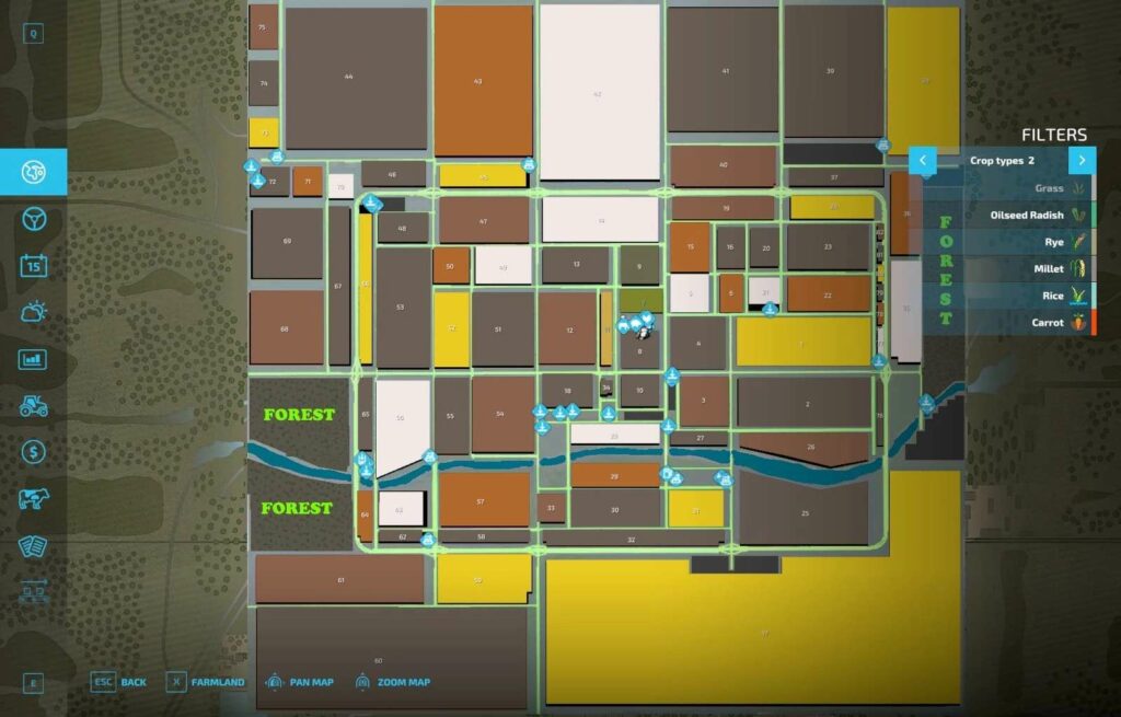 FS22 Wild West 16x V1.5 - FS 22 Maps Mod Download