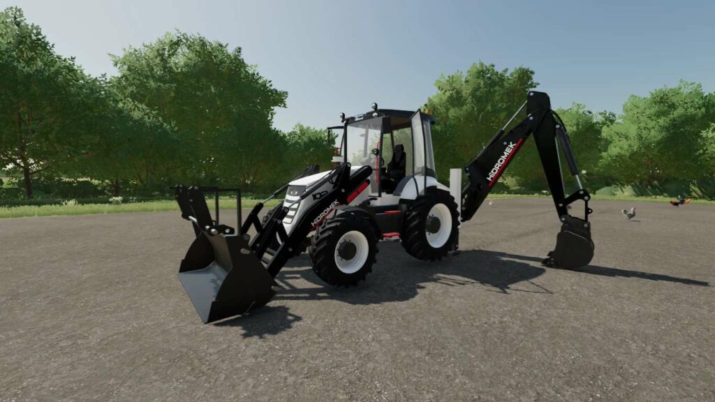 FS22 Hidromek 102 Backhoe Loader v1 (3) - Farming simulator 19 / 17 ...