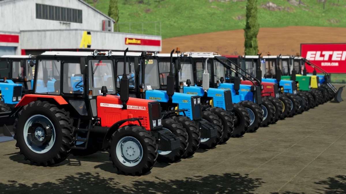 FS22 MTZ 800 – 1000 SERIE Pack v1.0.0.3 - FS 22 Tractors Mod Download