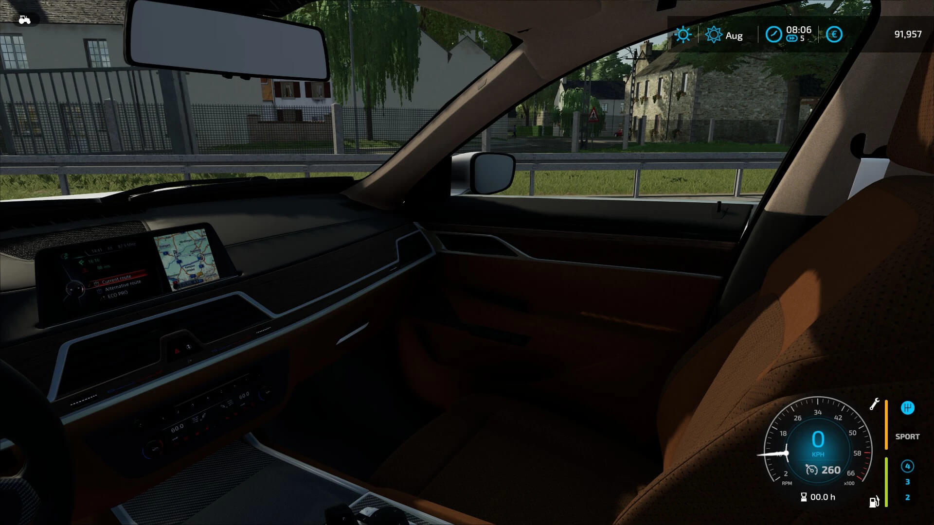 BMW 7 SERIES V1 (5) - Farming simulator 19 / 17 / 15 Mod