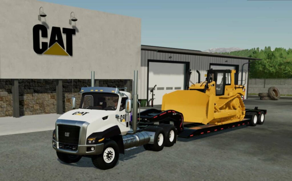 FS22 Caterpillar CT660 v1.0 - FS 22 Trucks Mod Download