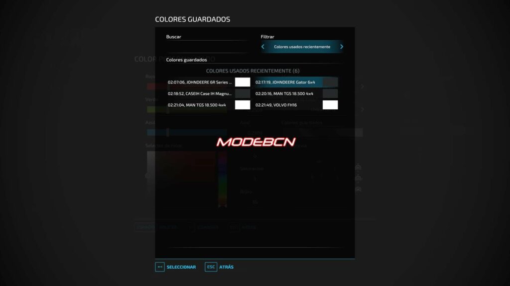 FS22 Color Configurator ESPANOL v1.5 (12) - Farming simulator 19 / 17 ...