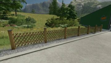 FS22 European Fence Pack v1 (1) - Farming simulator 19 / 17 / 15 Mod