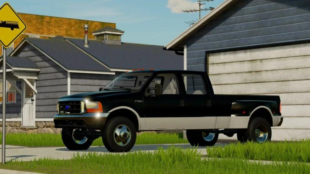 FS22 2000 Ford F-350 v1.0 - FS 22 Cars Mod Download
