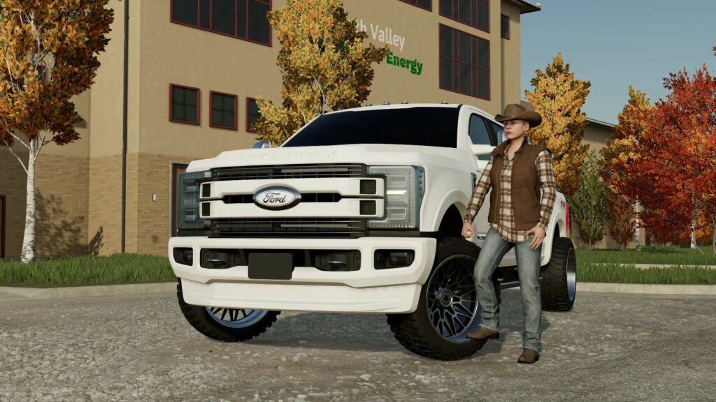 FS22 Ford F250 Limited v1.0.0.2 - FS 22 Cars Mod Download