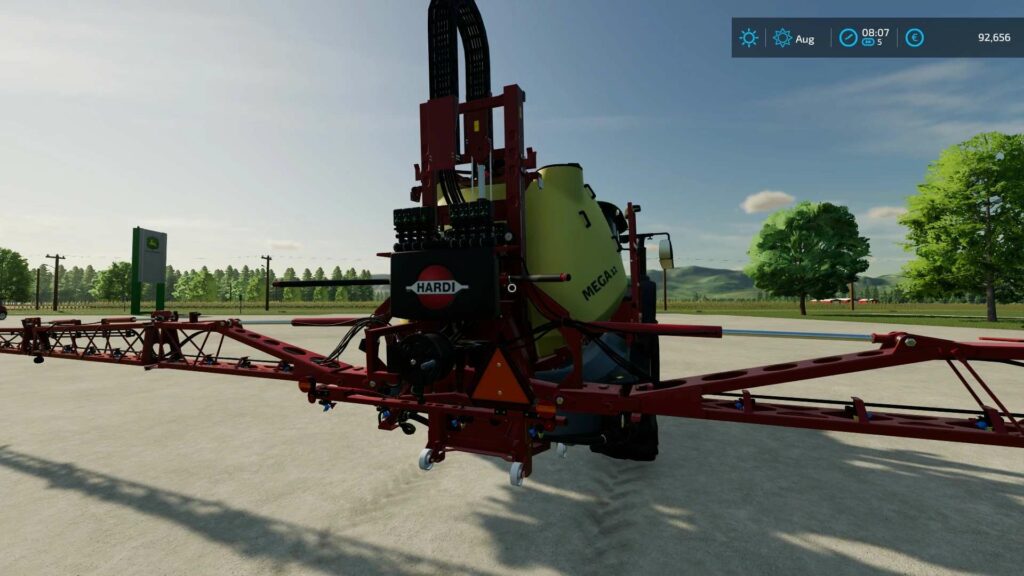 FS22 Hardi 1200L with See and Spray v1.0 - FS 22 Implements & Tools Mod ...