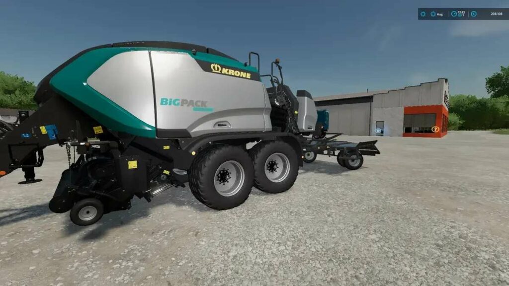 FS22 Krone Big Pack 1290 HPDVC v1.0 - FS 22 Implements & Tools Mod Download