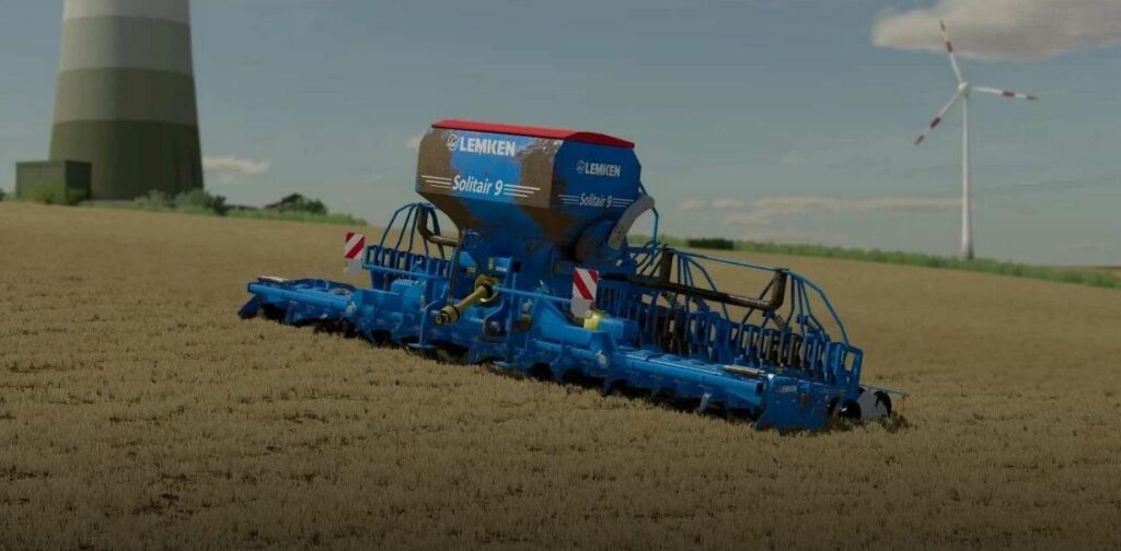 FS22 Lemken Solitair 9 6m v1.0 - FS 22 Implements & Tools Mod Download