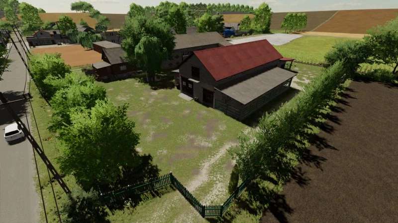 FS22 SAVEGAME Pyśkowice Na małe maszyny v1.0 - FS 22 Other Mod Download