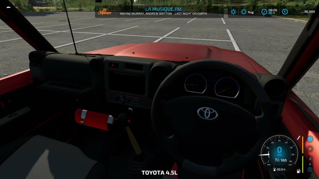 FS22 Toyota Landcruiser v1 (1) - Farming simulator 19 / 17 / 15 Mod