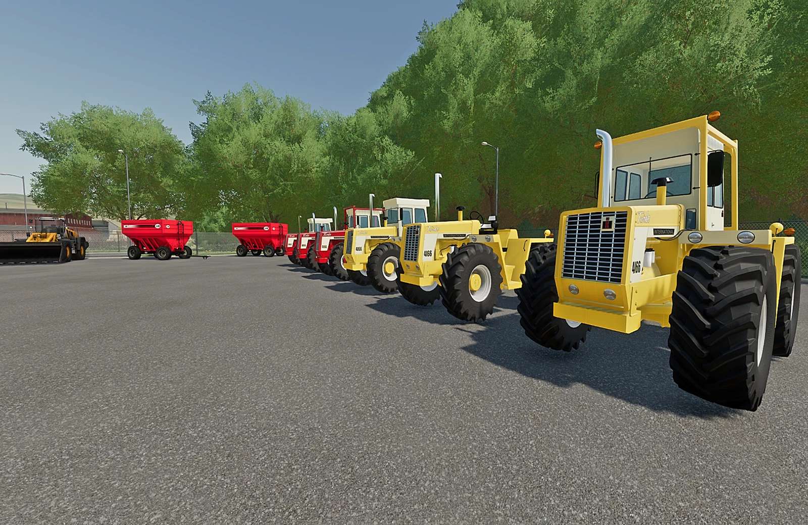 FS22 International Harvester 4166 v1.0 - FS 22 Tractors Mod Download