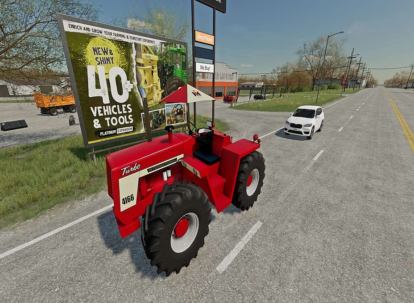 FS22 International Harvester 4166 v1.0 - FS 22 Tractors Mod Download