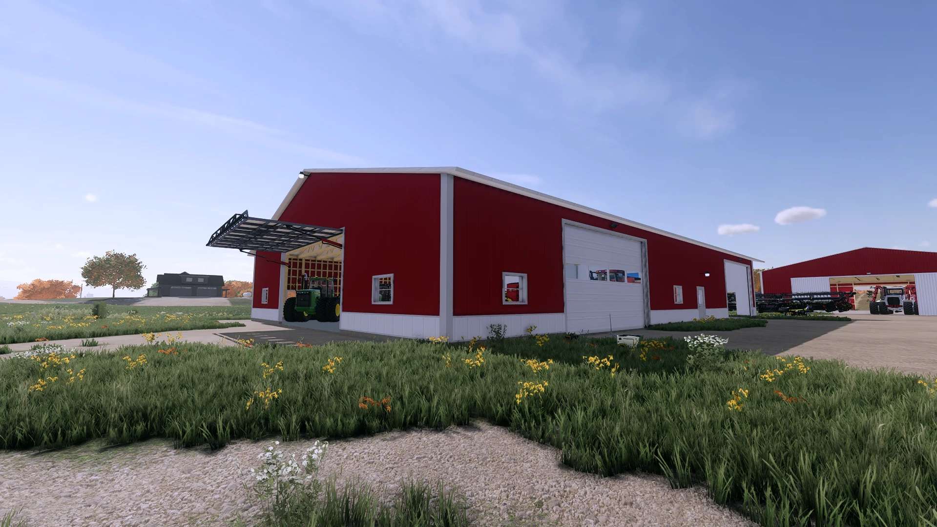 FS22 56×96 Machine shop pack v1 (2) - Farming simulator 19 / 17 / 15 Mod