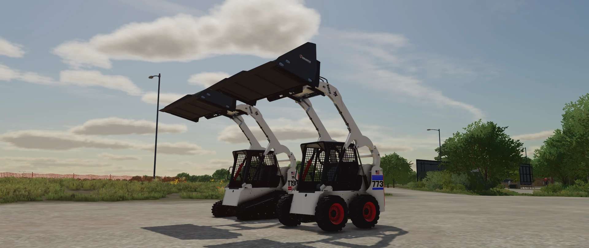 FS22 Bobcat Vertical Lift K Series v1.0 - FS 22 Forklifts / Excavators Mod Download