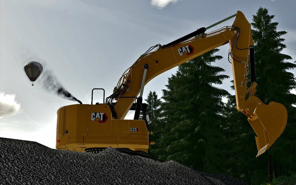 FS22 Cat 335 Next Gen v1 (1) - Farming simulator 19 / 17 / 15 Mod