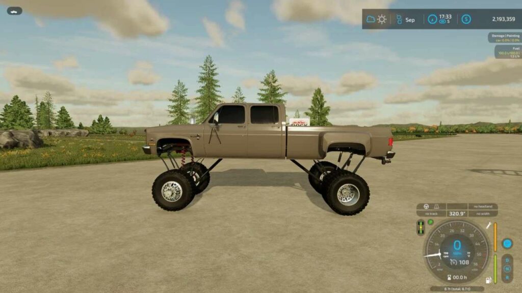FS22 Chevy K30 Dually DDC Edit v1 (1) - Farming simulator 19 / 17 / 15 Mod