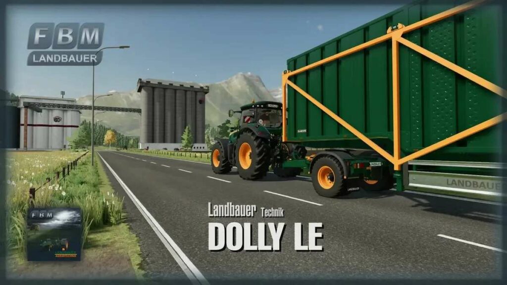 FS22 Dolly LE v1 (5) - Farming simulator 19 / 17 / 15 Mod