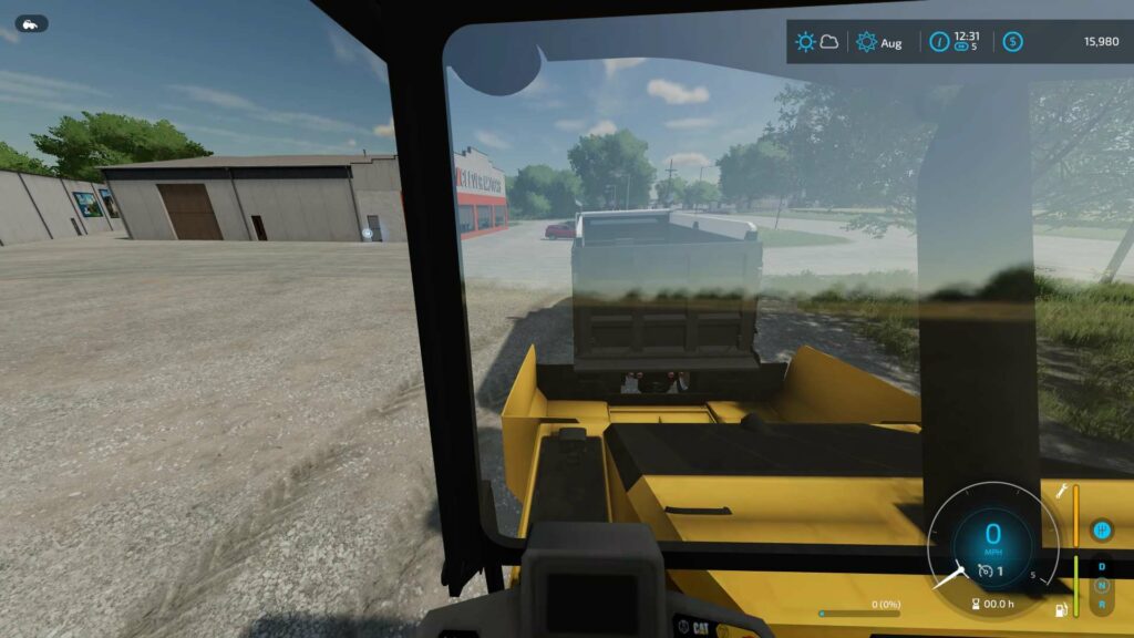 FS22 FS22 CAT AP1055F Paver fix V1 (3) - Farming simulator 19 / 17 / 15 Mod