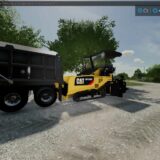 FS22 CAT AP1055F Paver fix V1.0 - FS 22 Forklifts / Excavators Mod Download