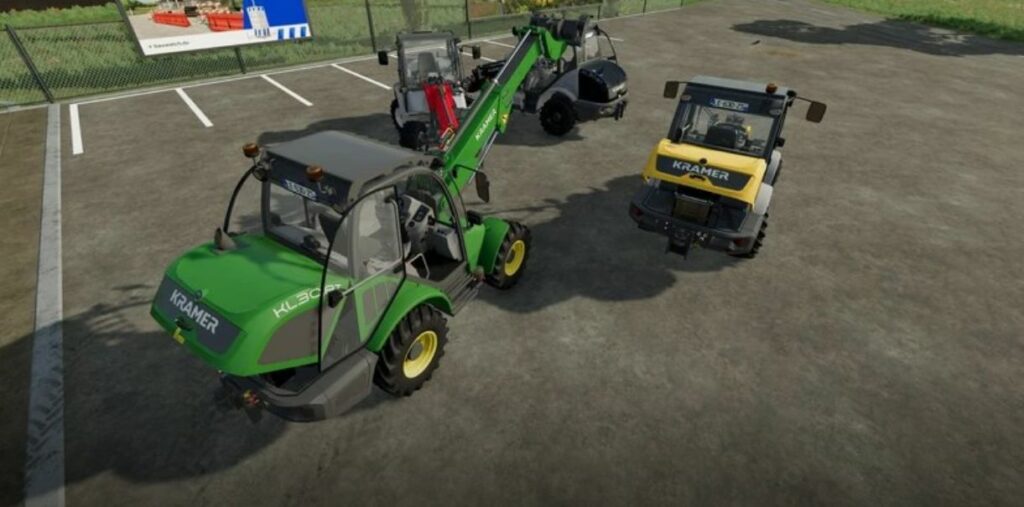 FS22 Kramer KL30 v1.2 - FS 22 Forklifts / Excavators Mod Download