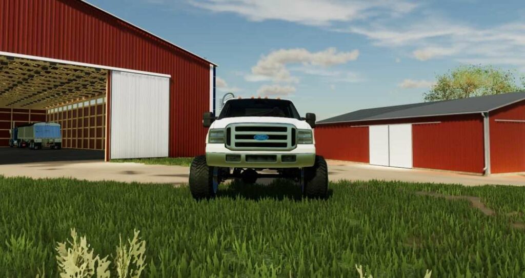 FS22 Ford F350 6.0 PowerStroke v1 (1) - Farming simulator 19 / 17 / 15 Mod