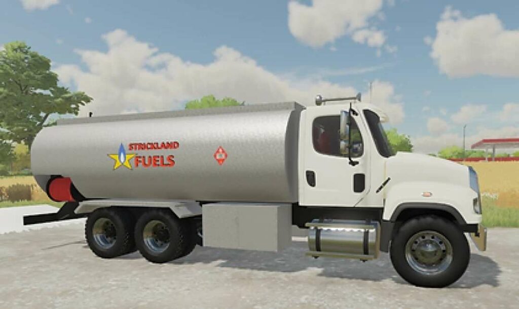 FS22 Fuel Truck v1.0 - FS 22 Trucks Mod Download