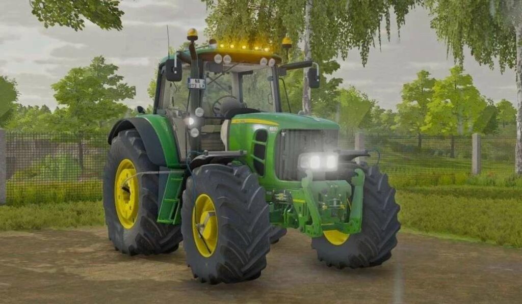 FS22 John Deere 6030 Premium 6 cylinder V1.0 - FS 22 Tractors Mod Download