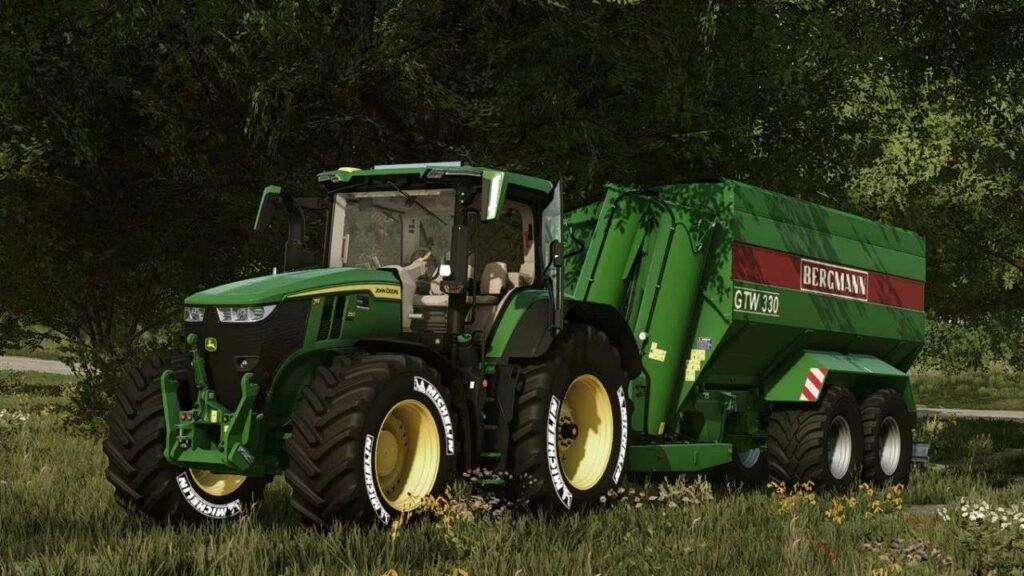 FS22 John Deere 7R Edit v1.2 - FS 22 Tractors Mod Download