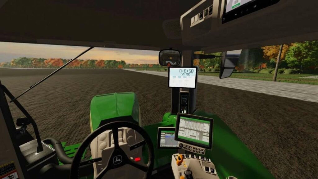 FS22 John Deere 9RX (Real Dashboard) v1.0 - FS 22 Other Mod Download
