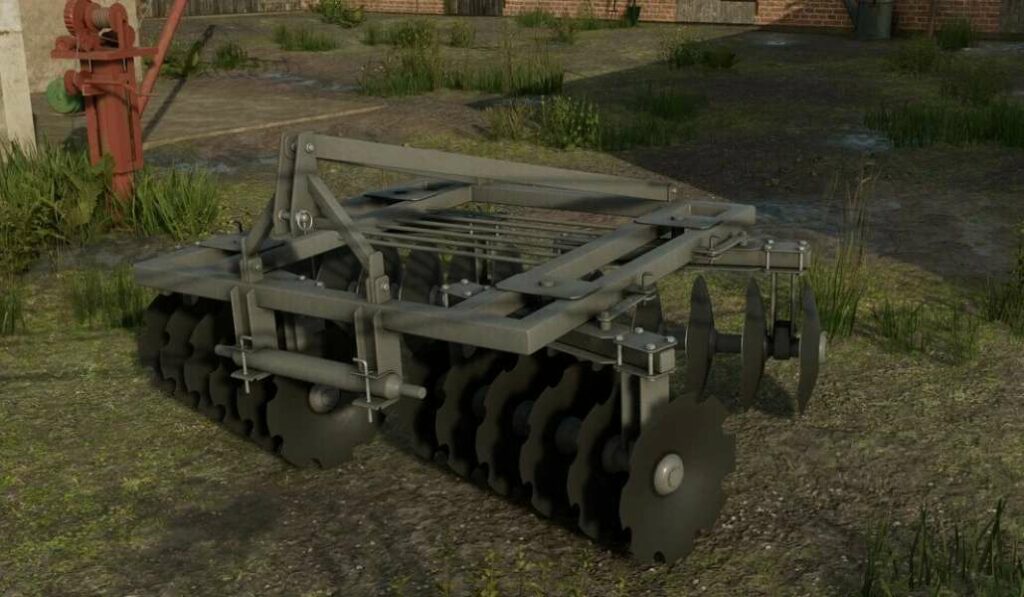 FS22 Lizard Disc Harrow 2.5 V1.0 - FS 22 Implements & Tools Mod Download