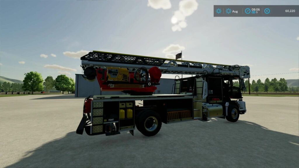 FS22 MAN M32L-AS-TGS 18510 DLK Magirus v1.0 (1) - Farming simulator 19 ...