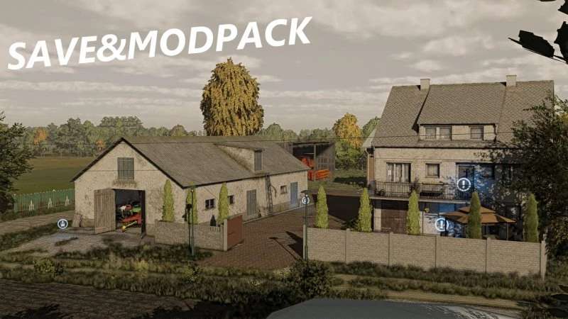 FS22 MEGA SAVE + MODPACK Pojezierze Gostyńskie v1.0 - FS 22 Packs Mod ...